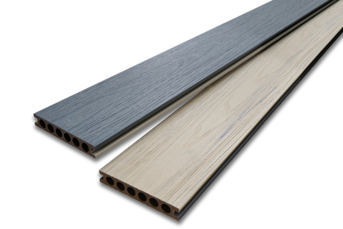 Ivory/Grey Co-Ex Composite Decking